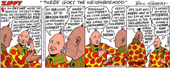 Dialect adventures | Arnold Zwicky's Blog