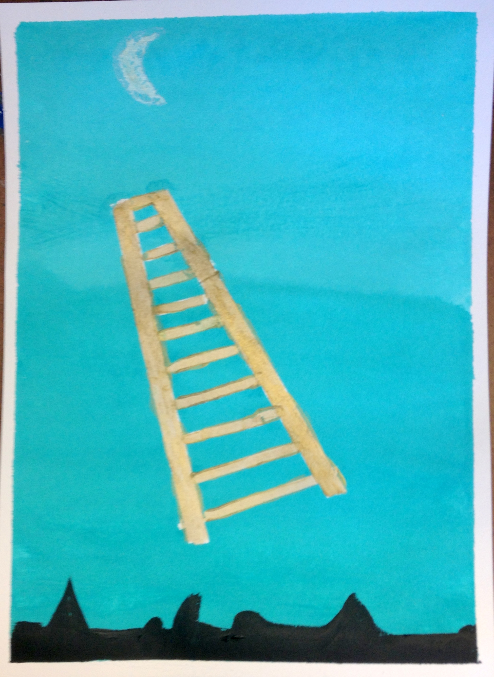 Georgia O'Keeffe - Ladder to the Moon - Art In Action Toronto