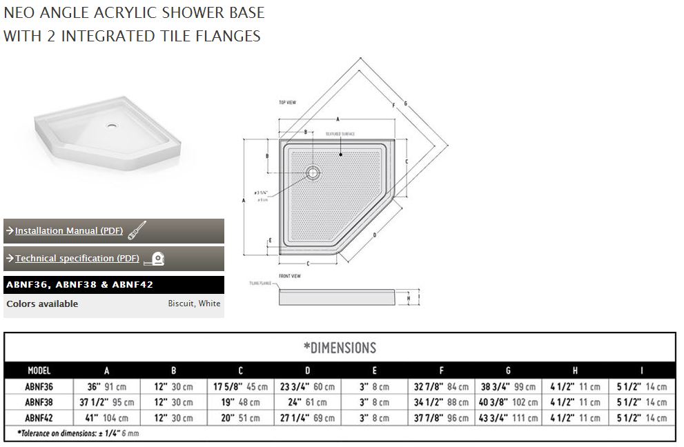 How To Measure A Shower Pan - House for Rent