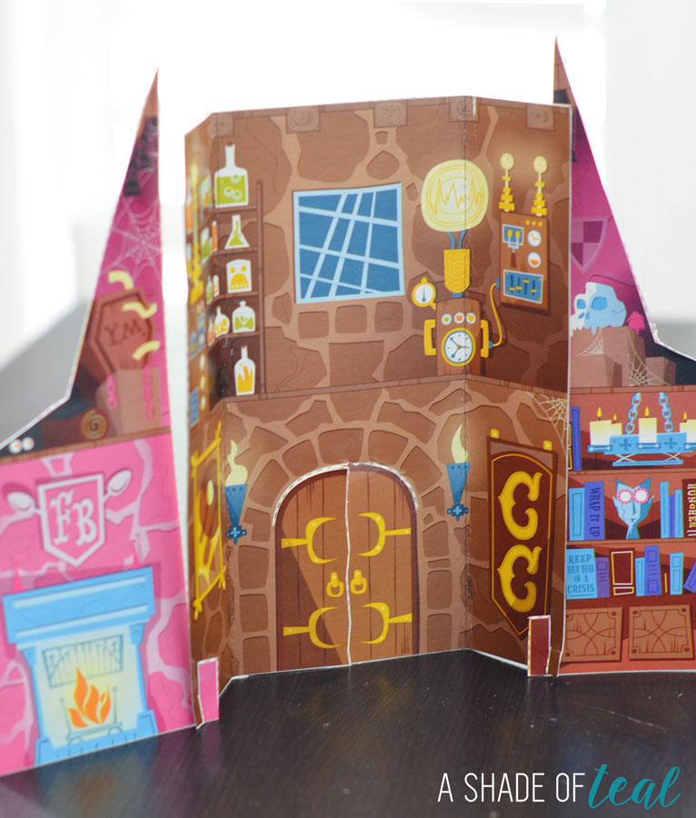 Building a Cereal Box Castle with Marshmallow Treats