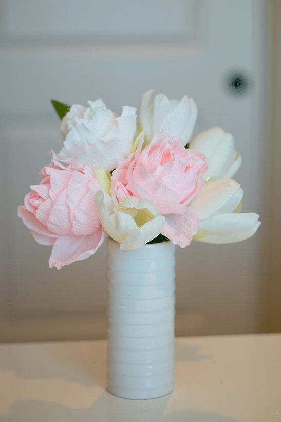 Paper Peony Tutorial - Ash and Crafts