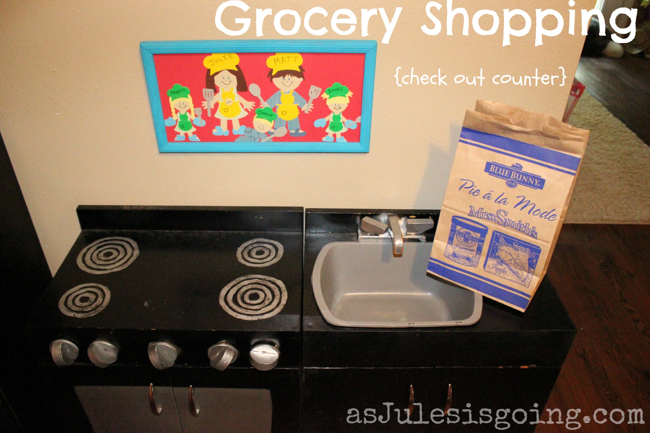 Playing Grocery Store