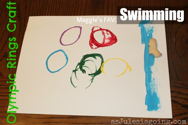 Olympic Snack and Craft {Thoughtful Thursday} - as Jules is going
