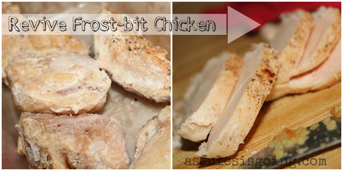 Revive Frost-bit Chicken {Thoughtful Thursday} - as Jules is going