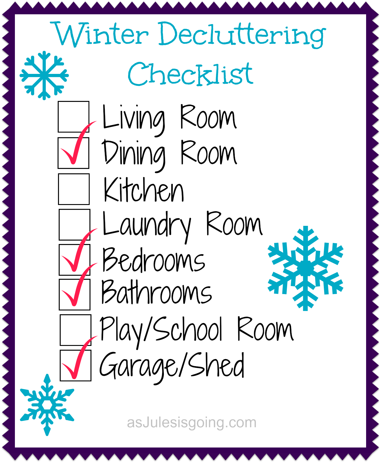 Room-By-Room Decluttering Ideas - as Jules is going