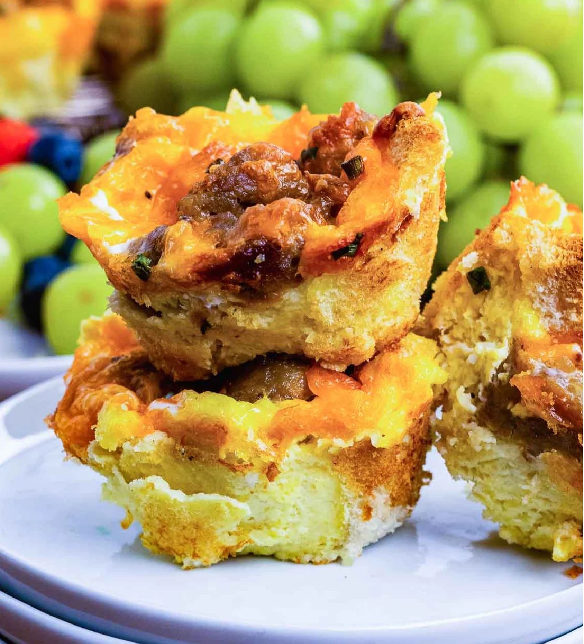 Sausage Egg And Cheese Breakfast Cupcakes A Southern Soul sausage-egg-and-cheese-breakfast-cupcakes-a-southern-soul