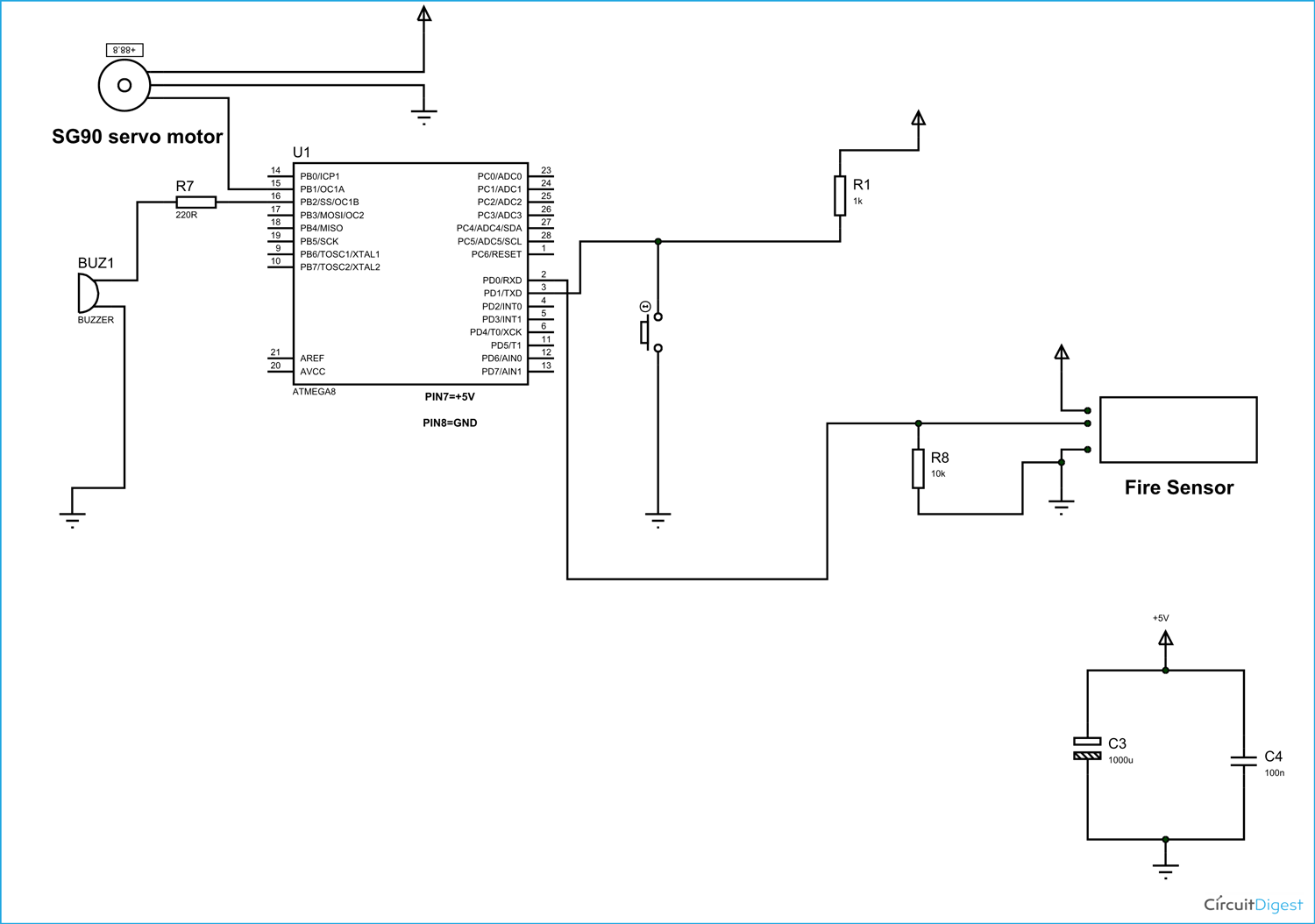 Alarm System Circuit Diagrams