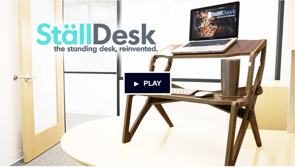 StällDesk - The Standing Desk, Reinvented. - Audio Federation