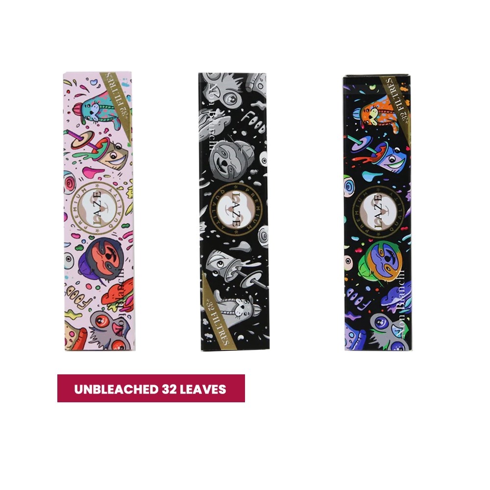 LAZE KING SIZE ROLLING PAPERS UNBLEACHED (BOX) - BIN ESSA KUWAIT ...