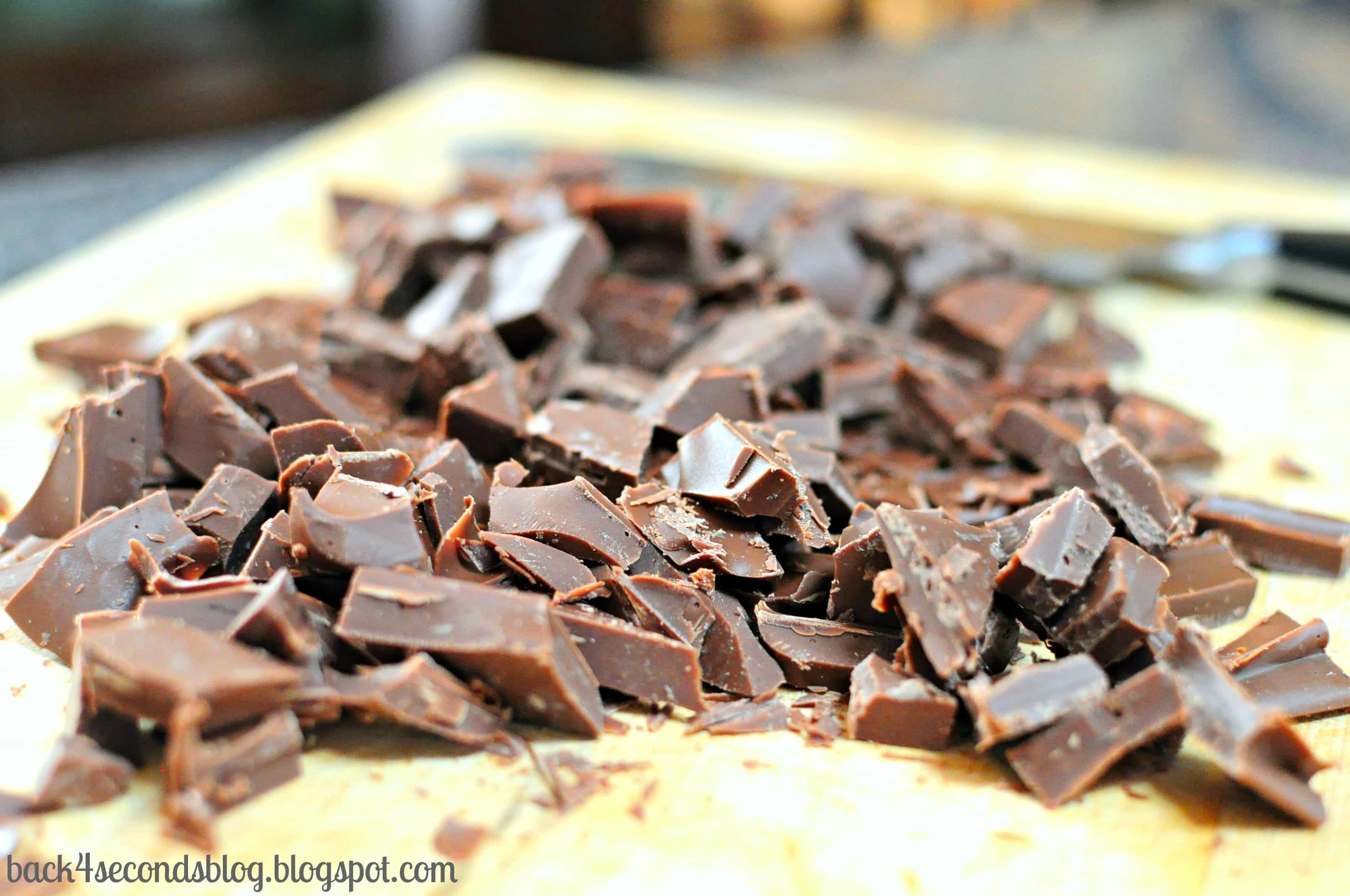 How to Make Your Own Chocolate Chunks - Back for Seconds