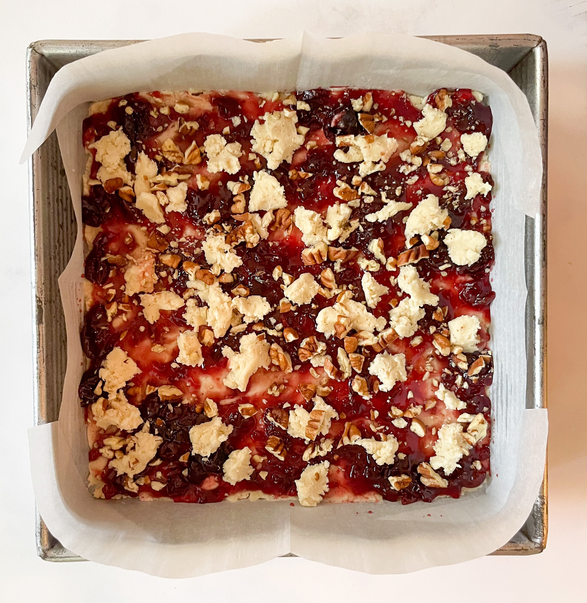Shortbread Crumb Bars, Cherry Crumb Bars I Baker Bettie