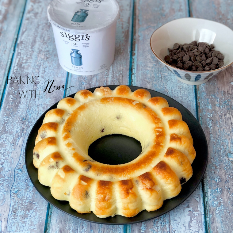 Ultra Light Skyr Yogurt Cake - Baking with Nessa