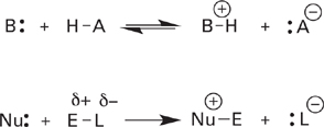 Nucleophilic Substitution, Addition, and Elimination Reactions ...