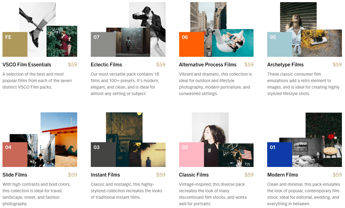 VSCO Film Essentials (VSCO FE) - Be analog