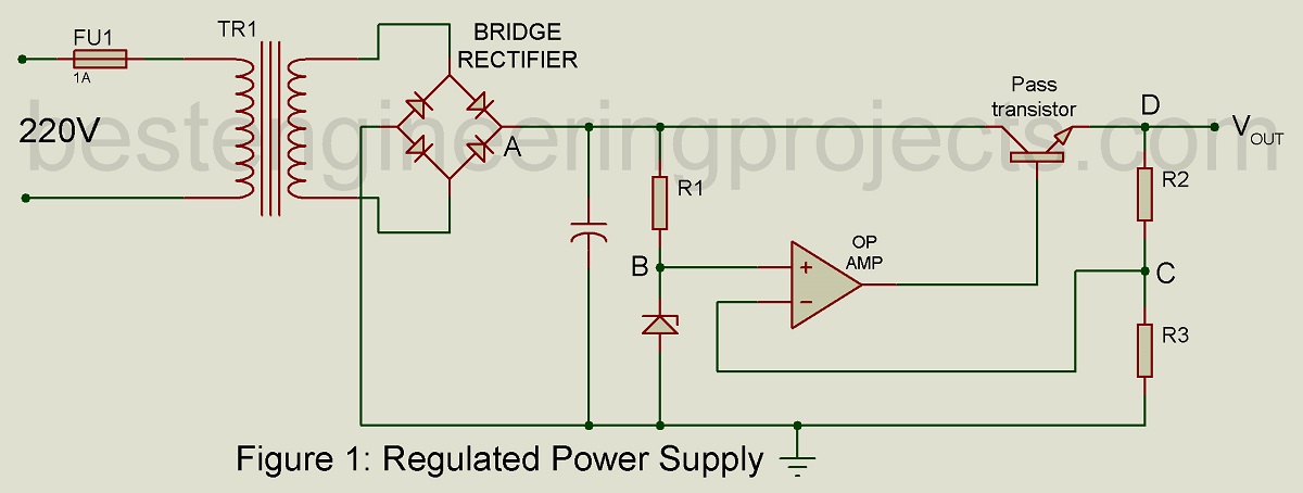 Regulated Power Supply Troubleshooting - Engineering Projects