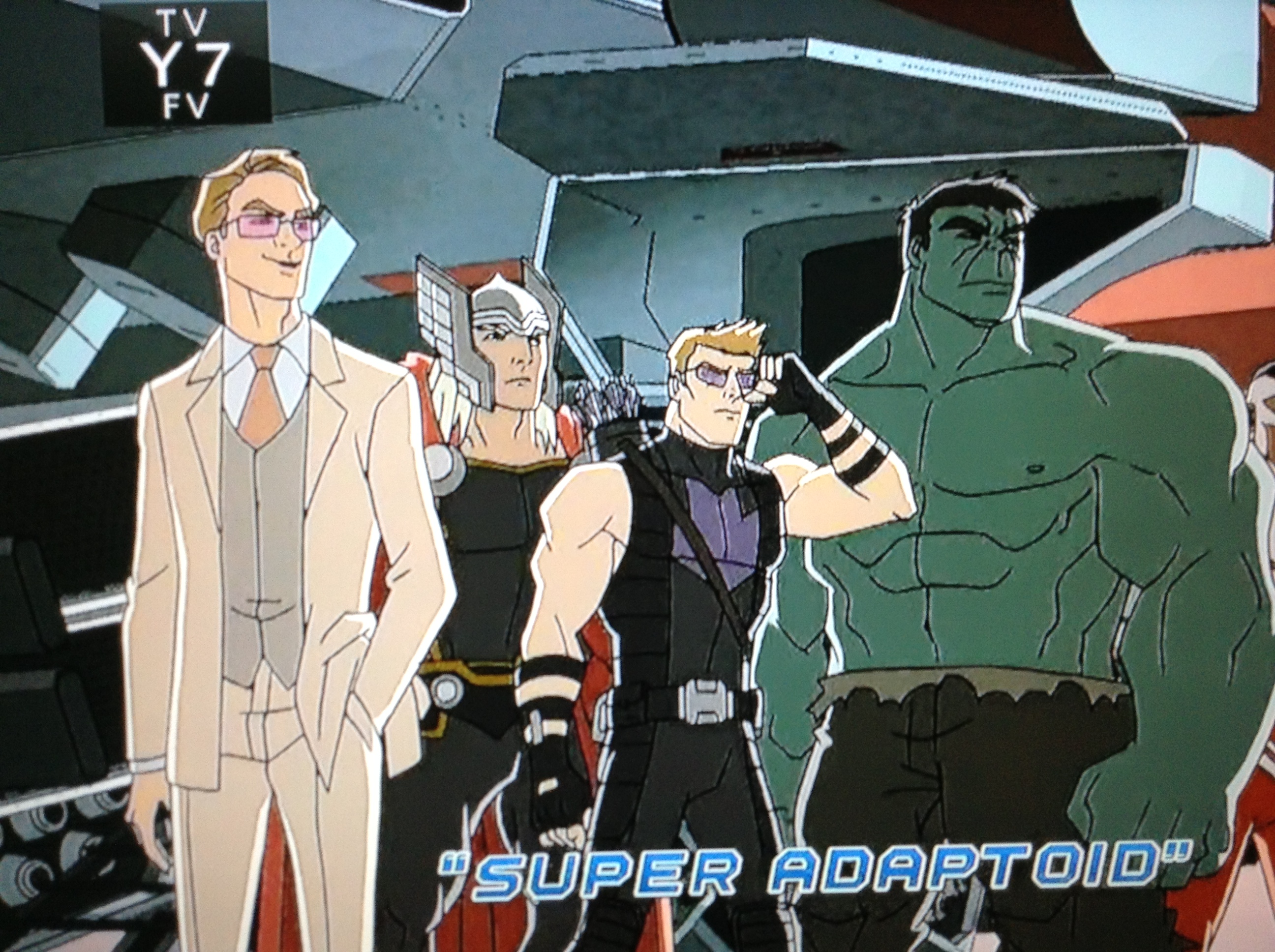 Avengers Assemble S01 E06: Super-Adaptoid