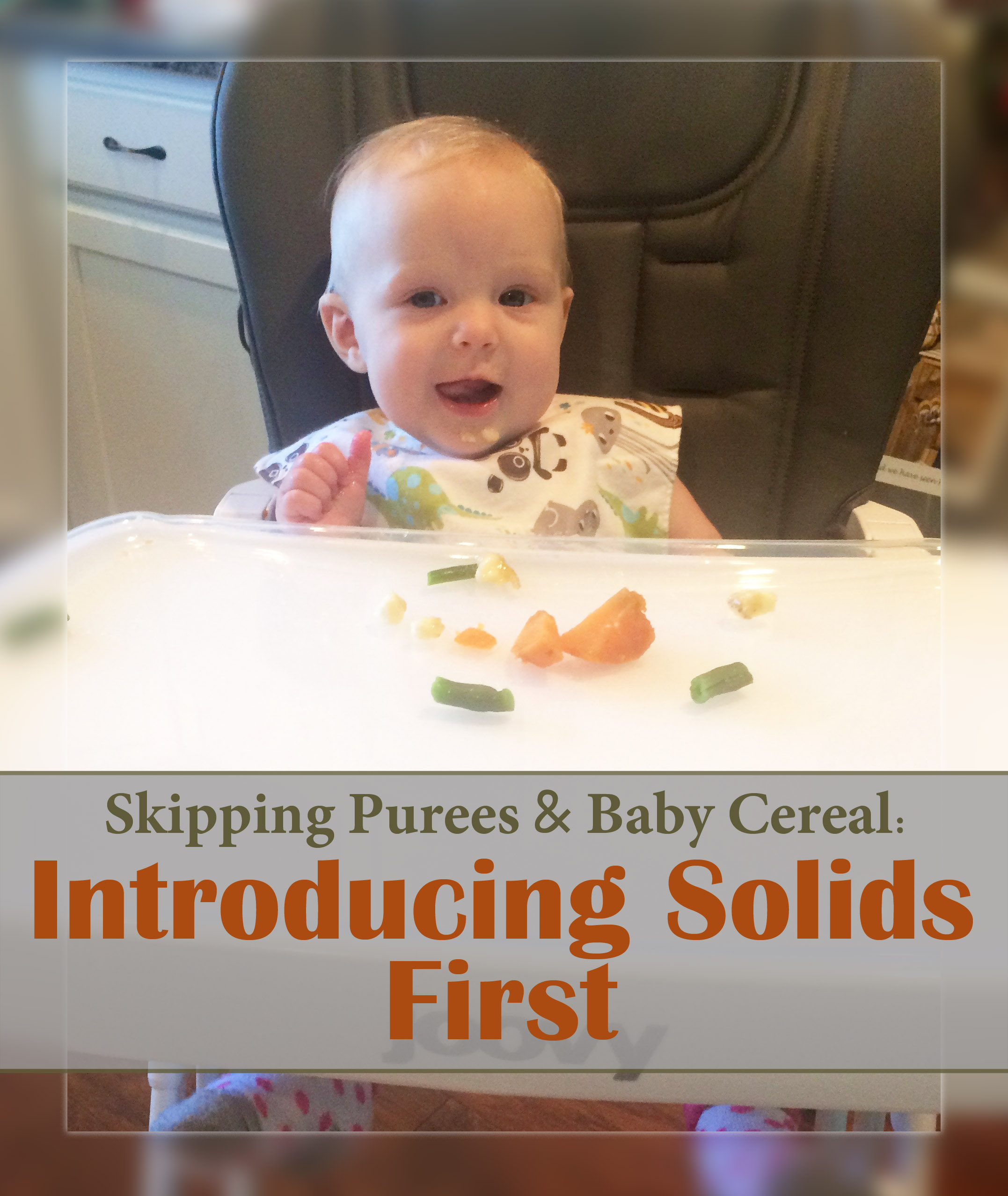 Skipping Purees and Baby Cereal: Introducing Solids First - Blessed ...