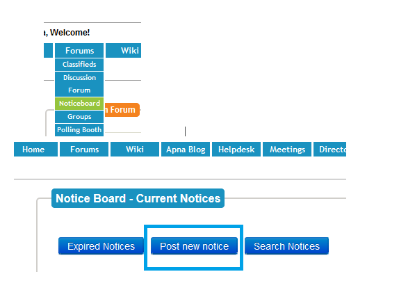 Tool #1: Notify all residents in one go via ApnaComplex Notice Board ...