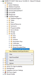 5 ways to track Database Schema changes – Part 5 – SQL Server Audit ...