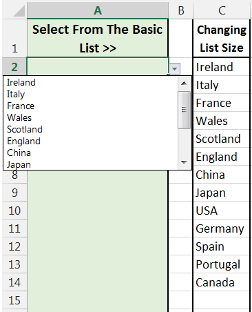 Data Validation List To Automatically Update Source Range - The JayTray Blog