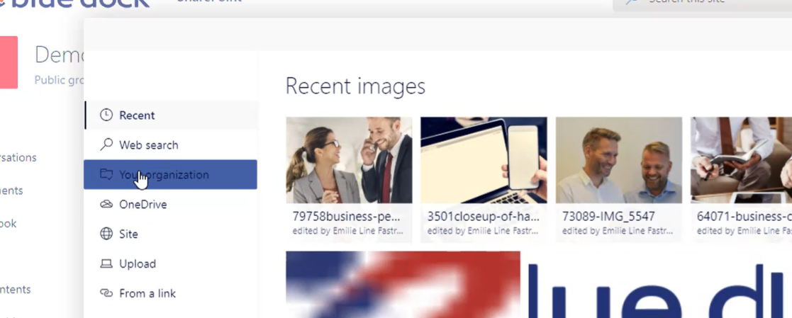 Organization Assets Library: Alle billeder samlet ét sted.