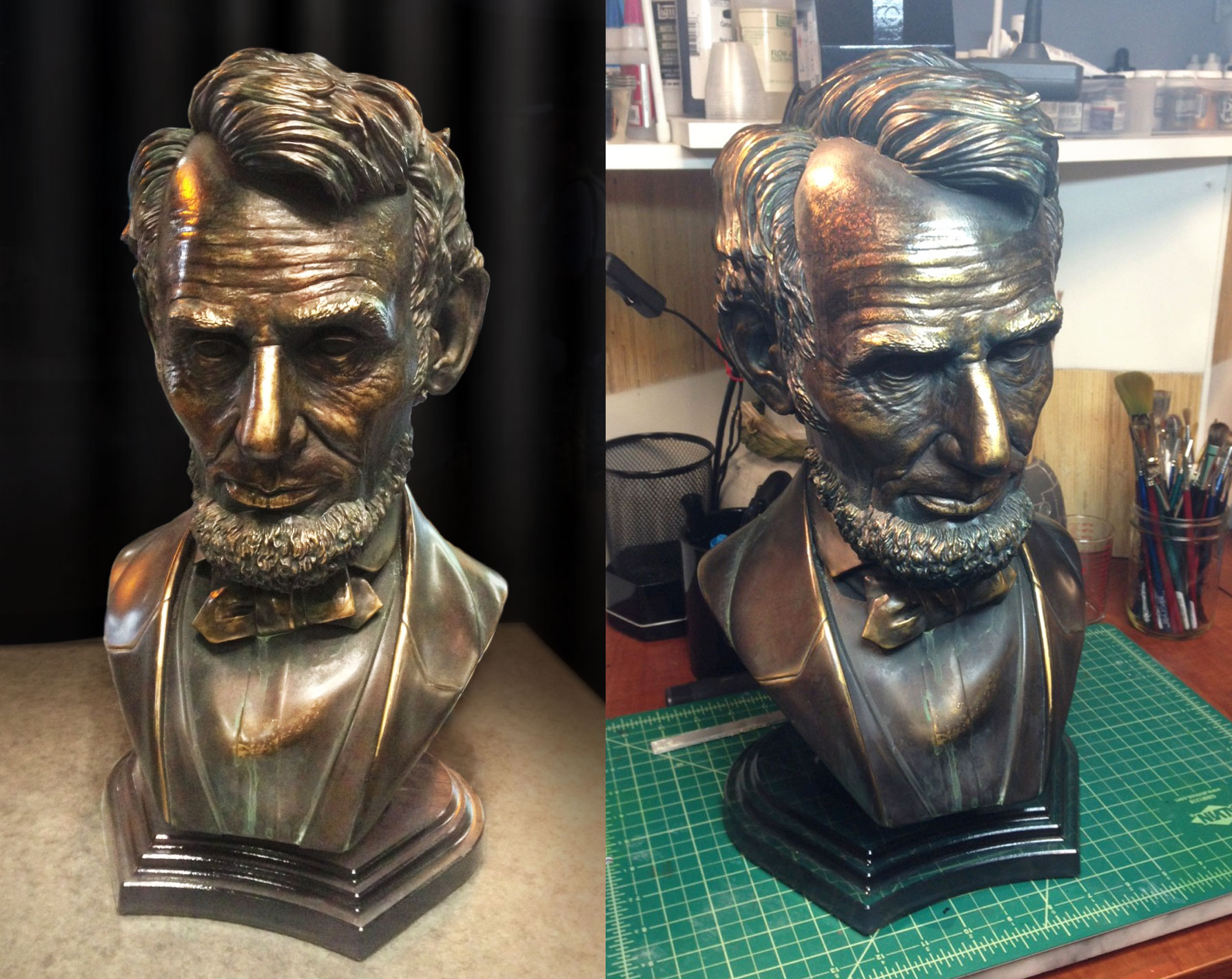 Abe Lincoln Bust 3D Sculpt | BODIN STERBA DESIGN