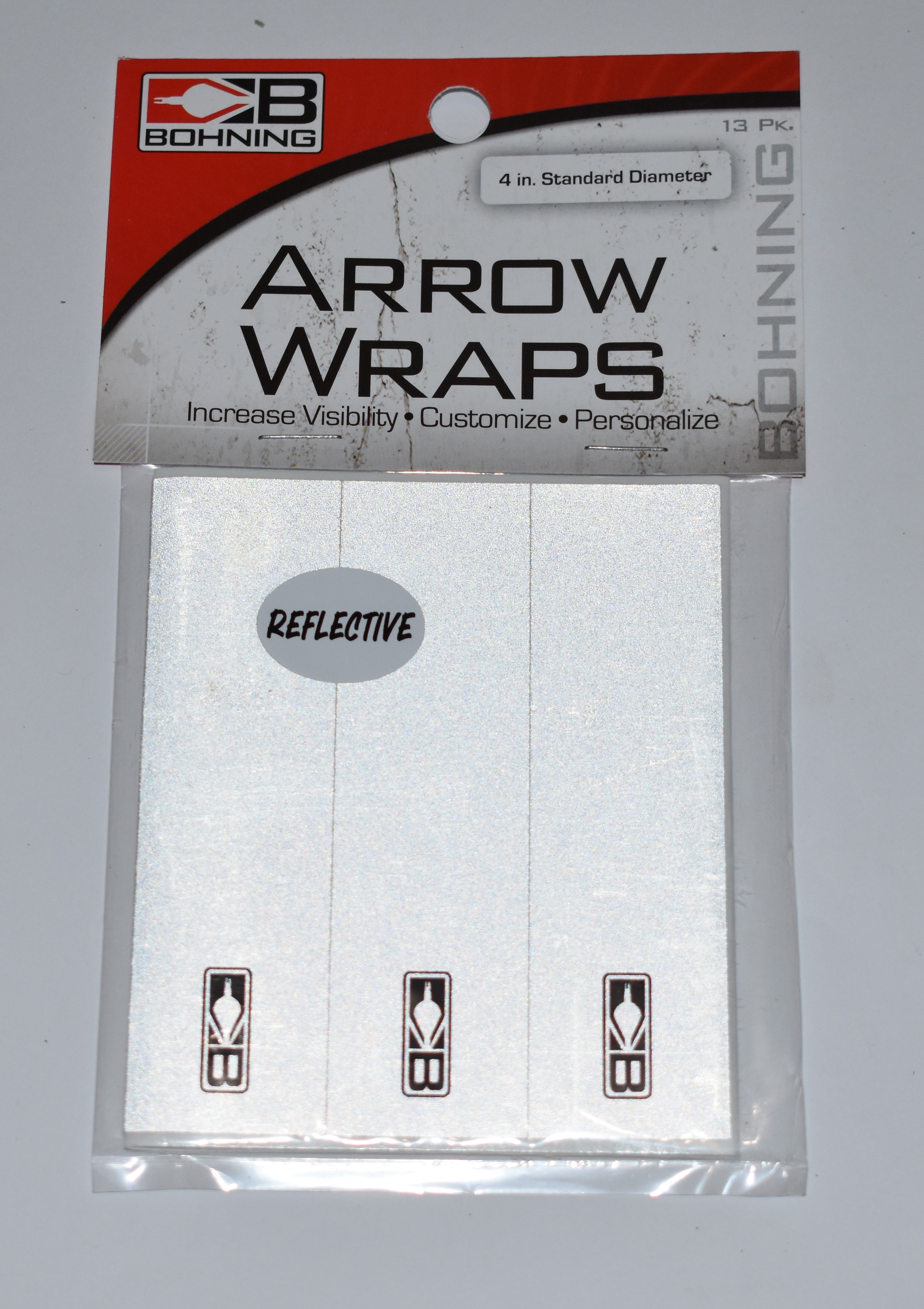 Bohning 4" Reflective Arrow Wraps Standard Diameter "Free Shipping ...