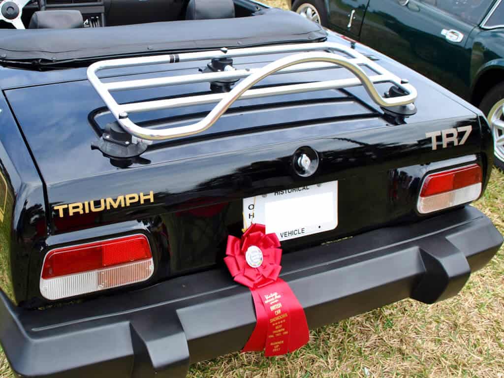 TR7 TR8 Boot Rack - boot luggage racks for convertible cars