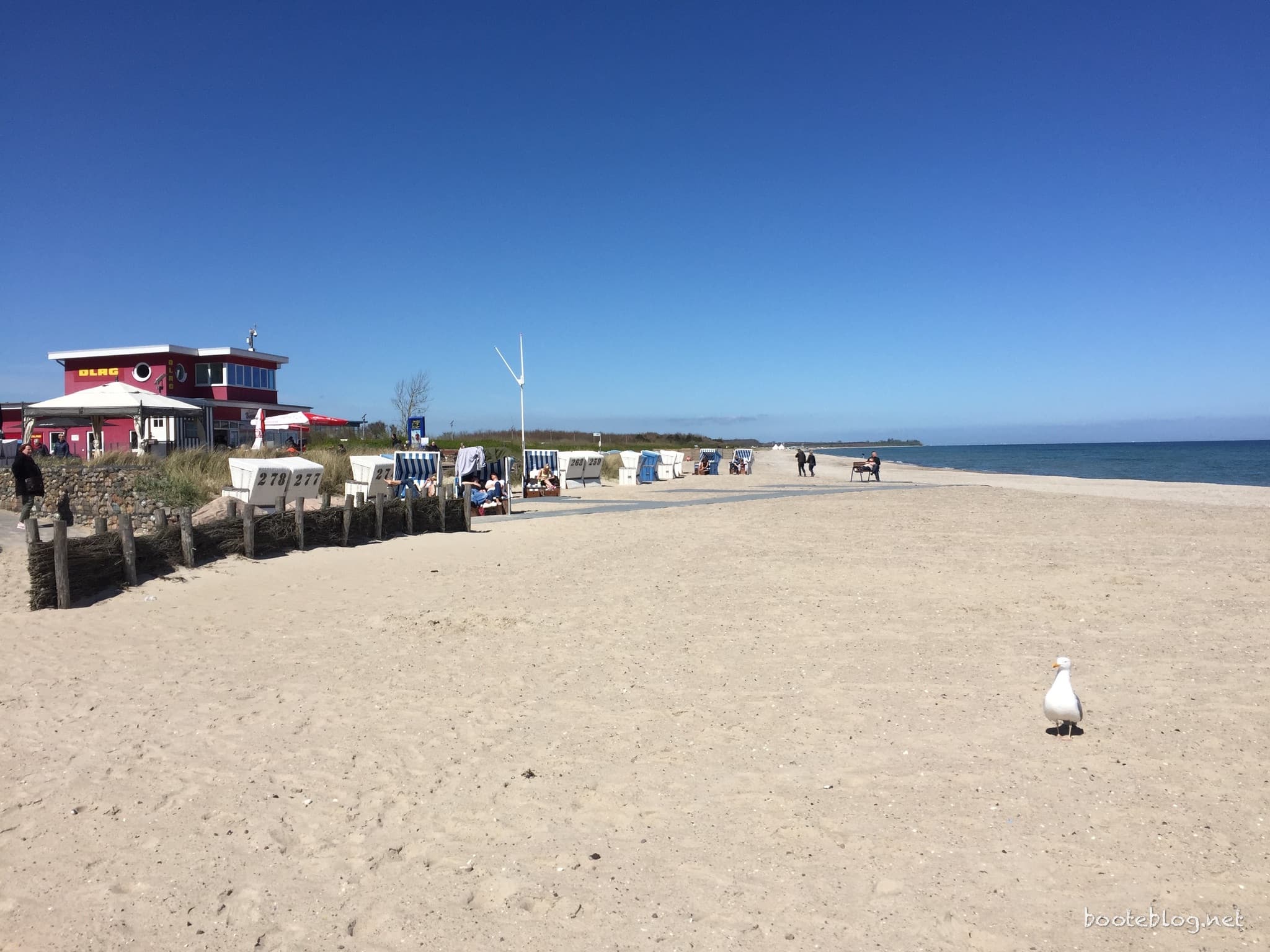 Fotos: Damp am 1. Mai: Sonne, Strand, Ostsee - booteblog.net
