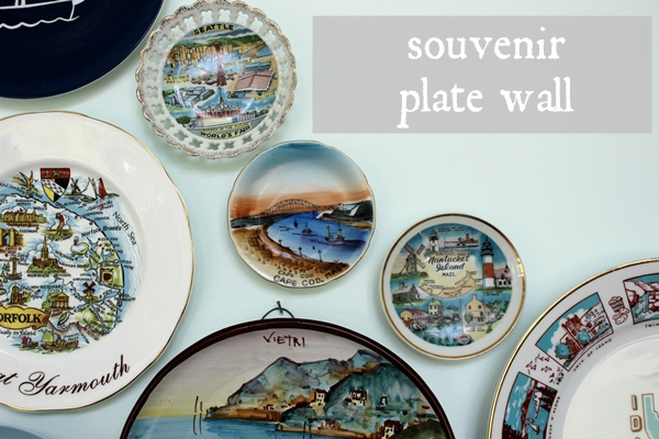 Giant Empty Wall, Part 1: Souvenir Plates