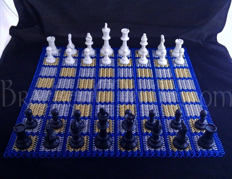 Chain Maille Chess/Checker Board – Bracken Maille