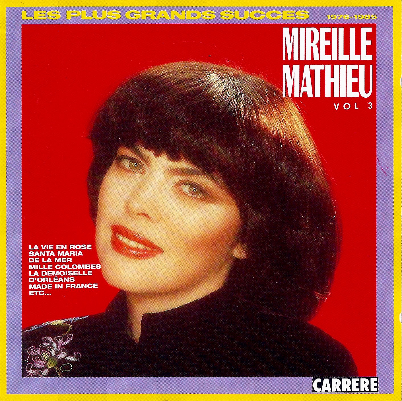 Mireille Mathieu Les Plus Grands Succès 1976-1985 Vol.3 CD-Used Like ...