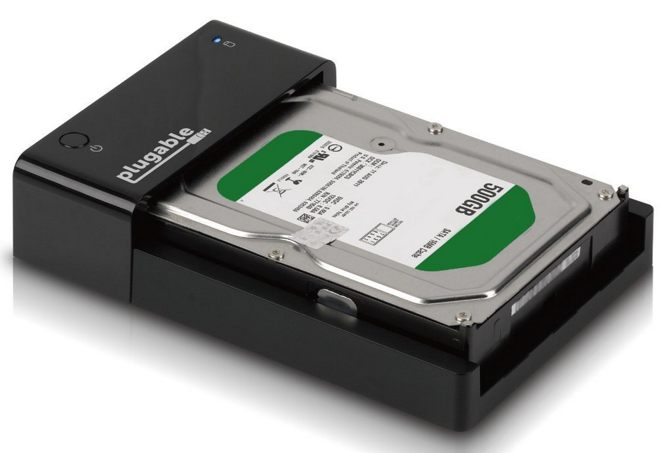Plugable USB 3.0 Lay-Flat Hard Drive Docking Station – Brian.Carnell.Com