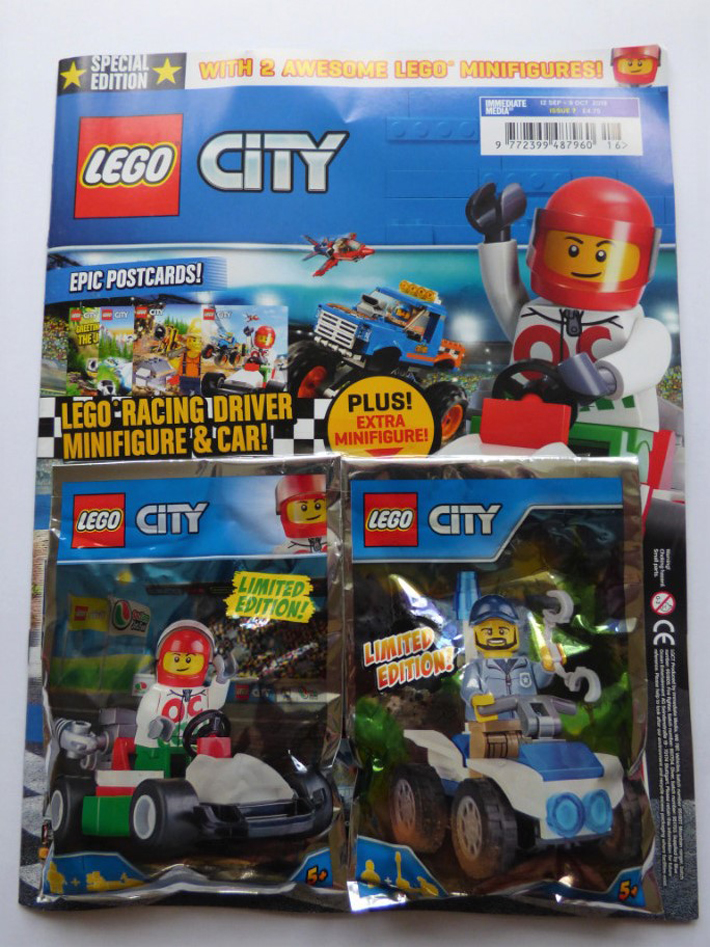 LEGO City Magazine Issue 7 Now Comes With Two LEGO City Freebies