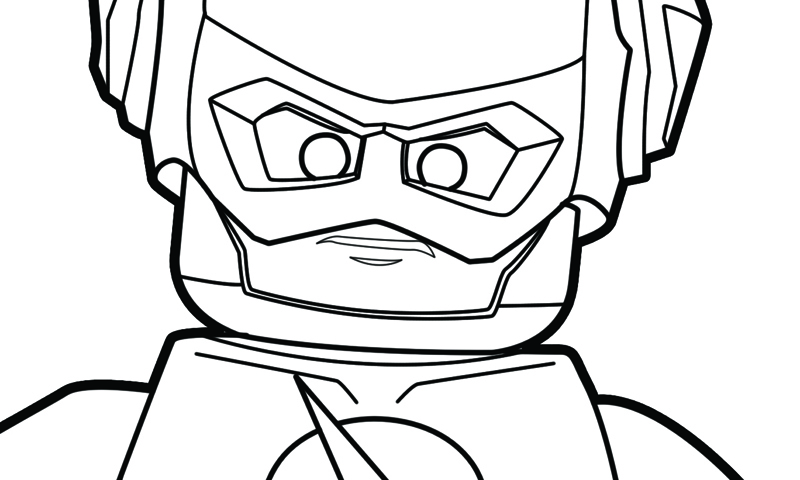 Lego Flash Pages Coloring Pages