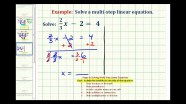 30 Solving Equations With Fractions Worksheet Worksheets Decoomo