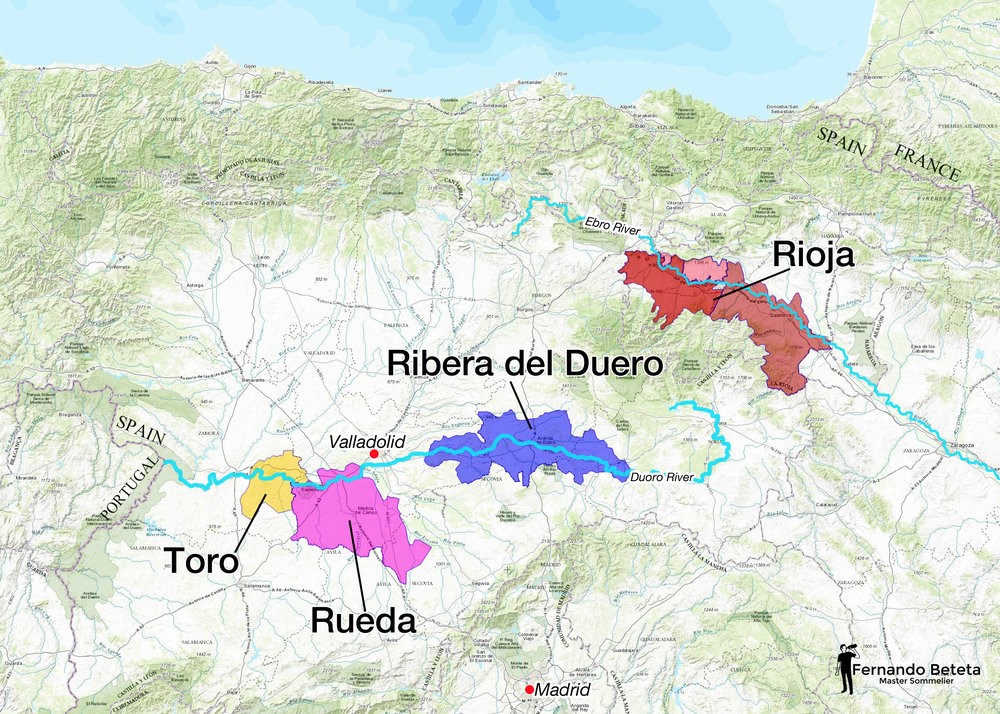 Wine Region Overview: Spain - Briscoe Bites