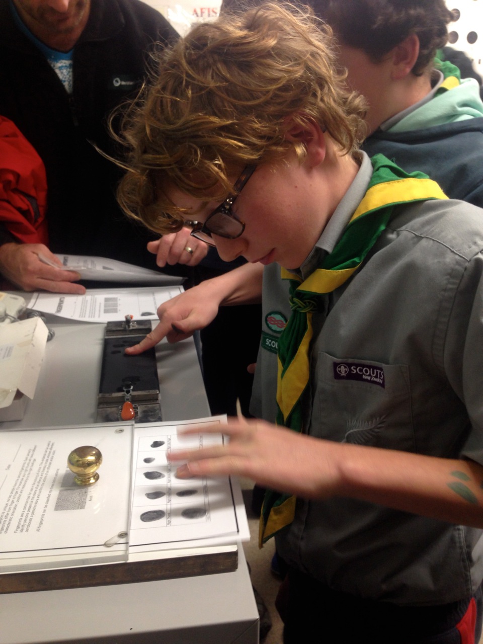 Scouts Visit Johnsonville Police Station | Brooklyn Scouts, Wellington