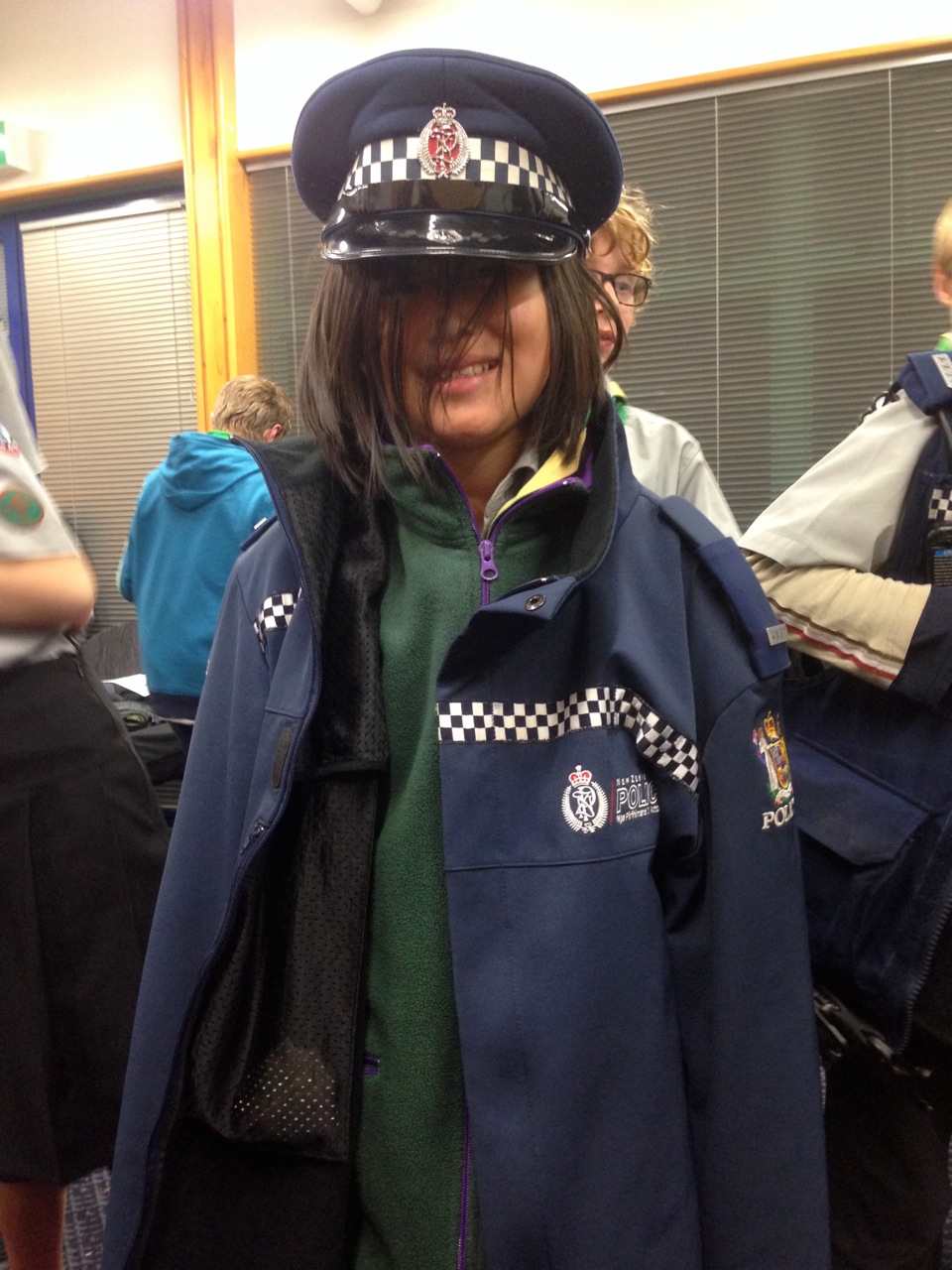 Scouts Visit Johnsonville Police Station | Brooklyn Scouts, Wellington