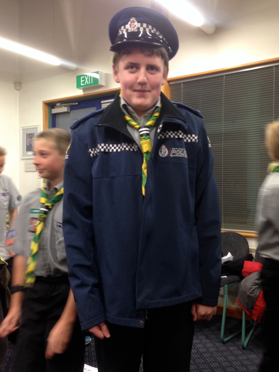 Scouts Visit Johnsonville Police Station | Brooklyn Scouts, Wellington