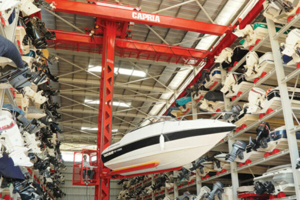 Capria Electric Dry Boat Storage Solutions – designed to be efficient ...