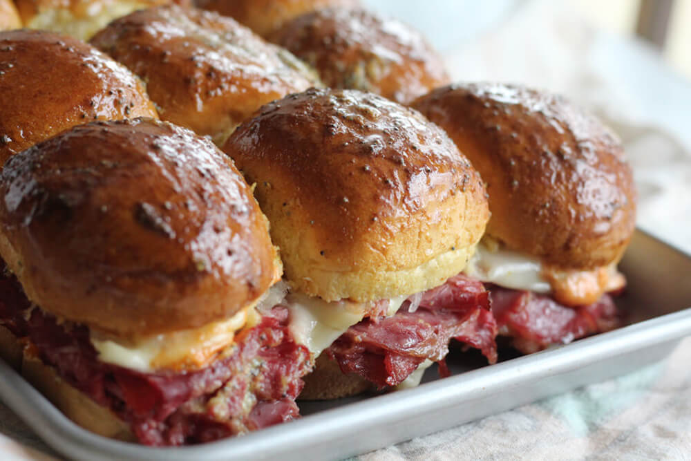 Reuben Sliders (Are the Best) - Buy This Cook That