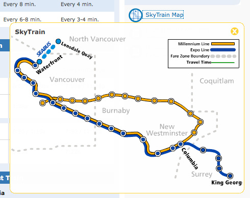 Atl Skytrain Map