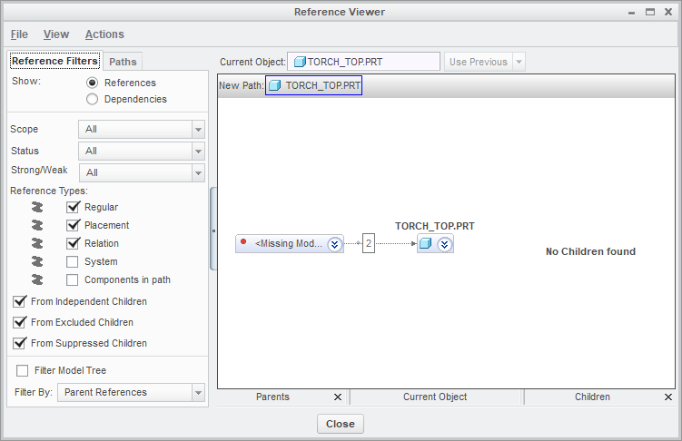 Top-Down Design tools in PTC/Creo for designing engineering products