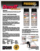 NEW - DeoxIT® L260 Grease and Sprays | CAIG