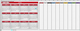 Annual Calendar Template Excel Get Free Templates