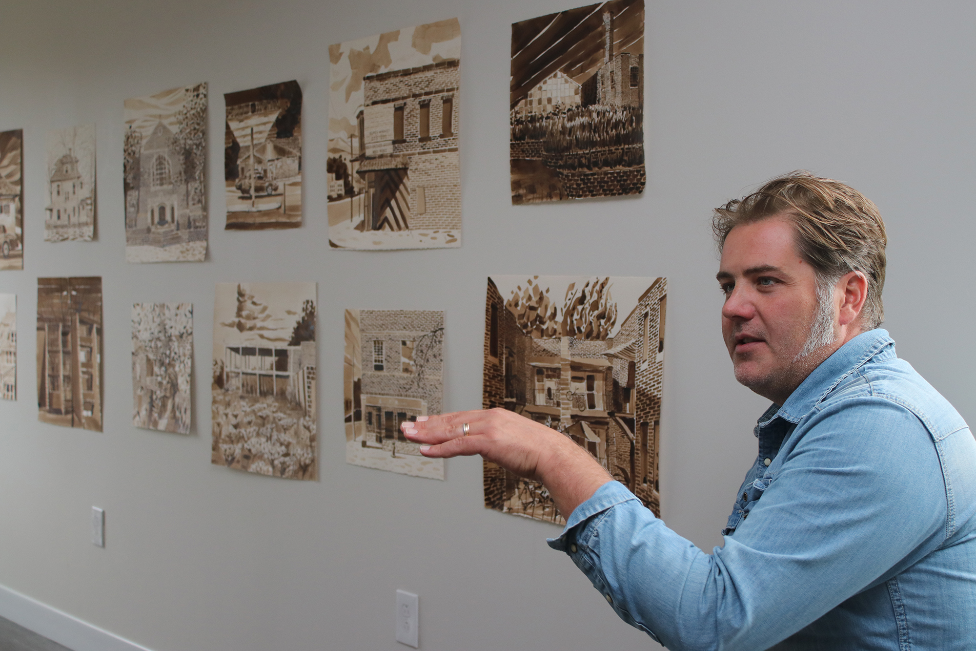 Timothy Callaghan | Sight specific | Canvas