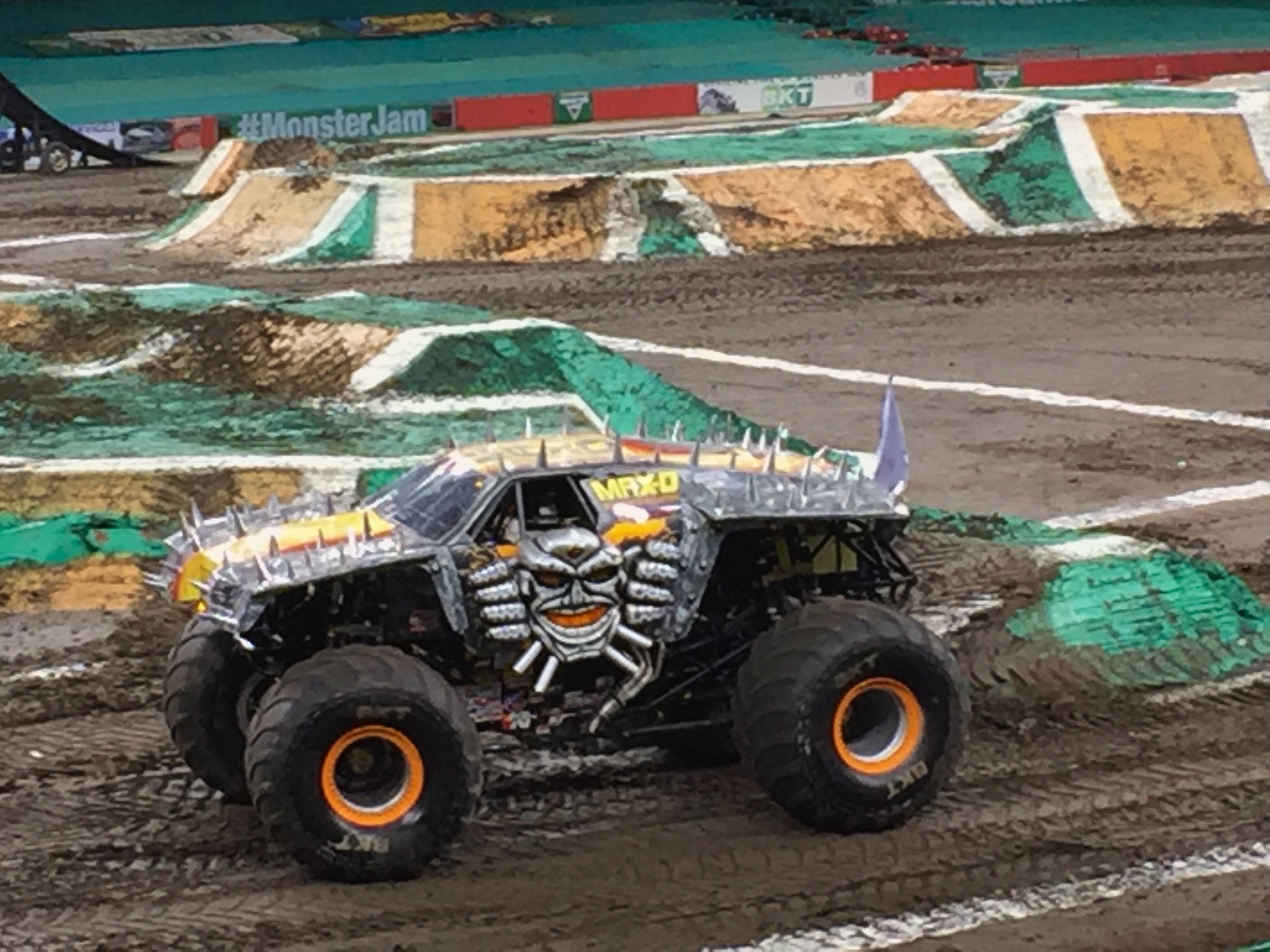 Jaw-dropping stunts at Monster Jam, Principality Stadium Cardiff ...