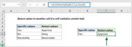 If Cell Contains Multiple Text Return Value
