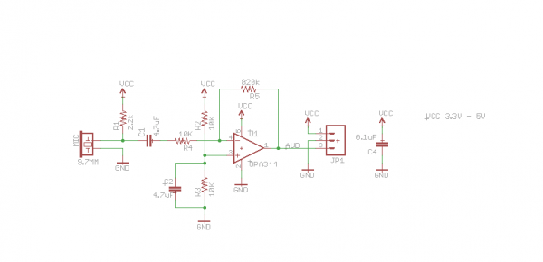 Electret Mic Wiring Diagram - Circuit Diagram